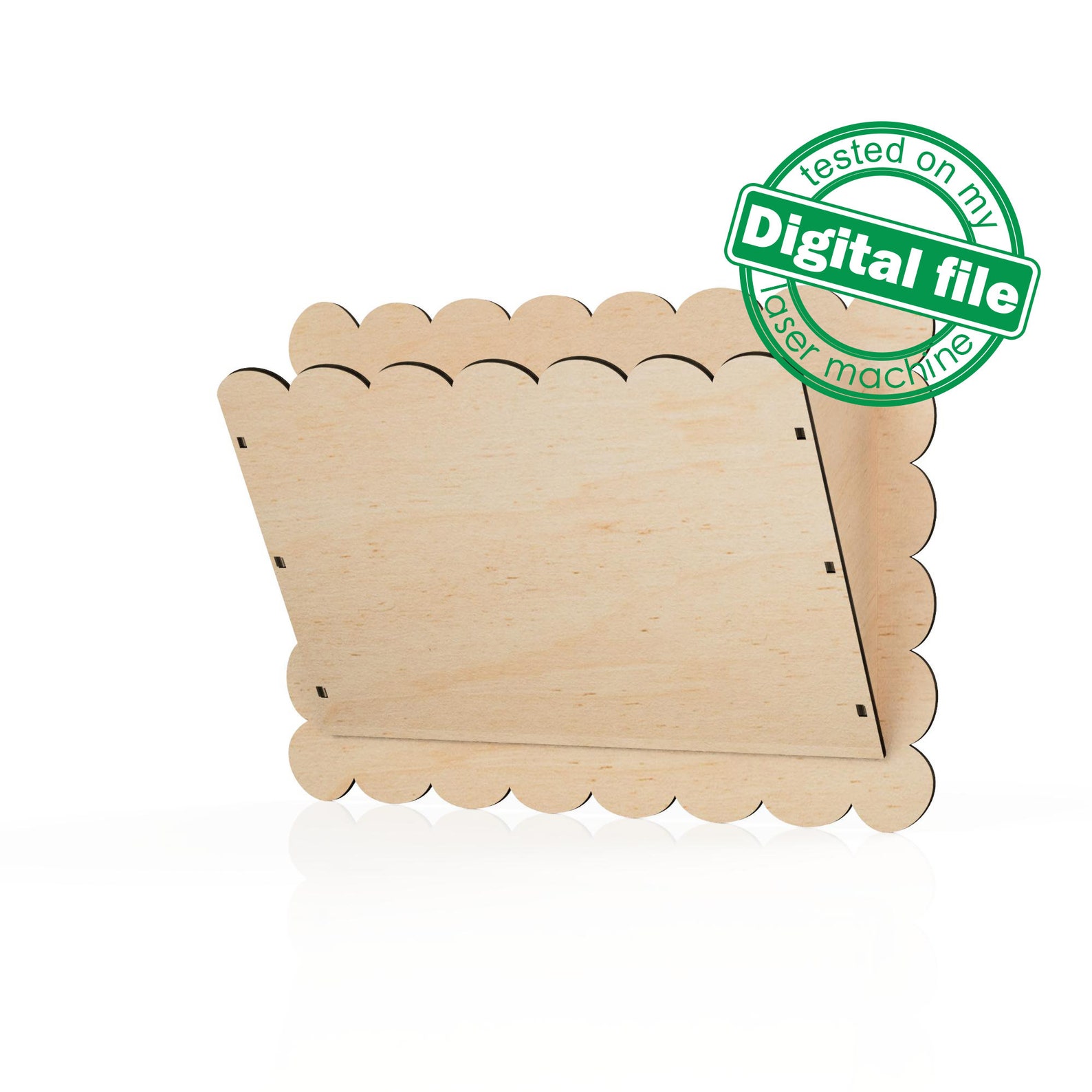 DXF, SVG Files for Laser Magazine Storage Rack Wall, Magazine Holder ...