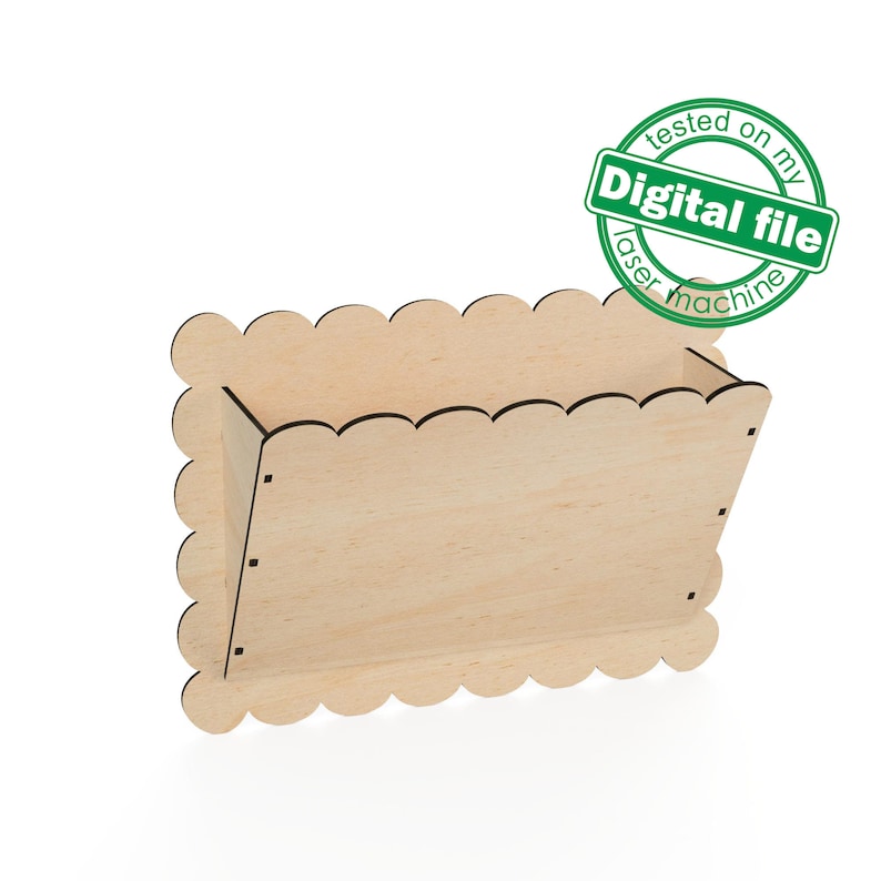 DXF, SVG Files for Laser Magazine Storage Rack Wall, Magazine Holder ...