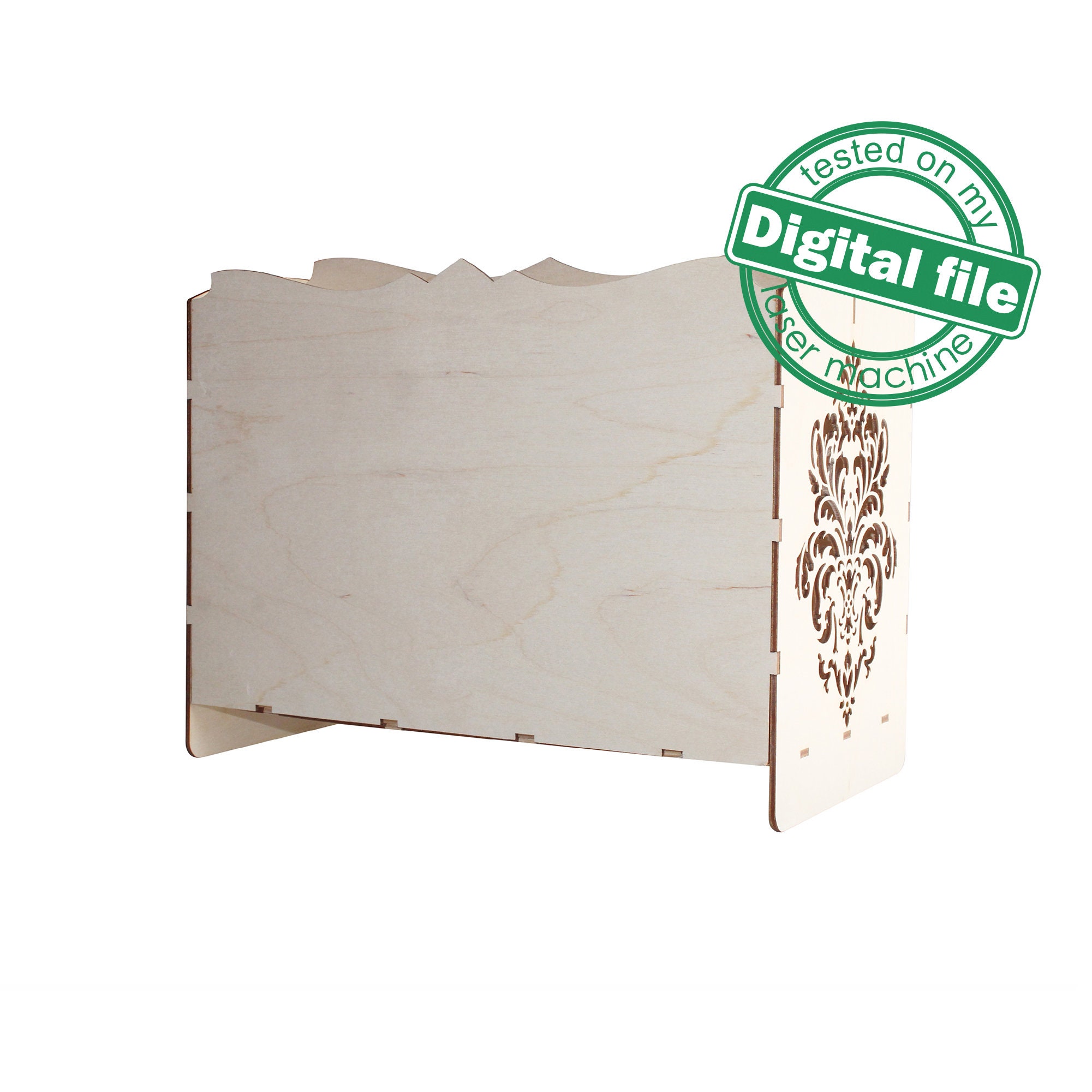 DXF SVG Files for Laser Magazine Holder Storage Paper Home - Etsy