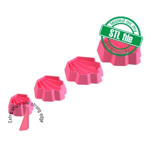 Art Deco Trapezoid With Embossing, 4 Sizes, Digital STL File for 3D ...