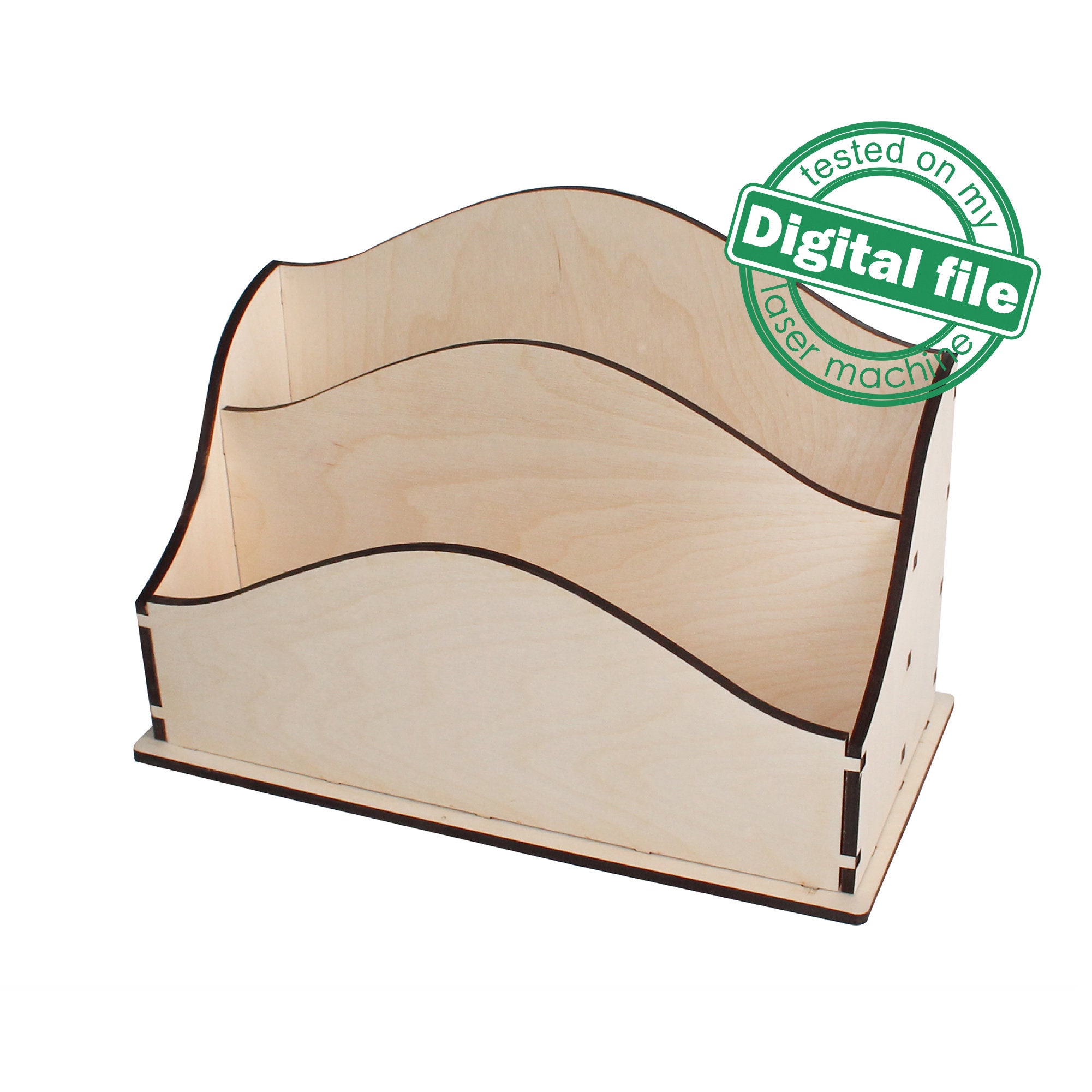 DXF SVG Files for Laser Magazine Holder Storage Paper Home - Etsy