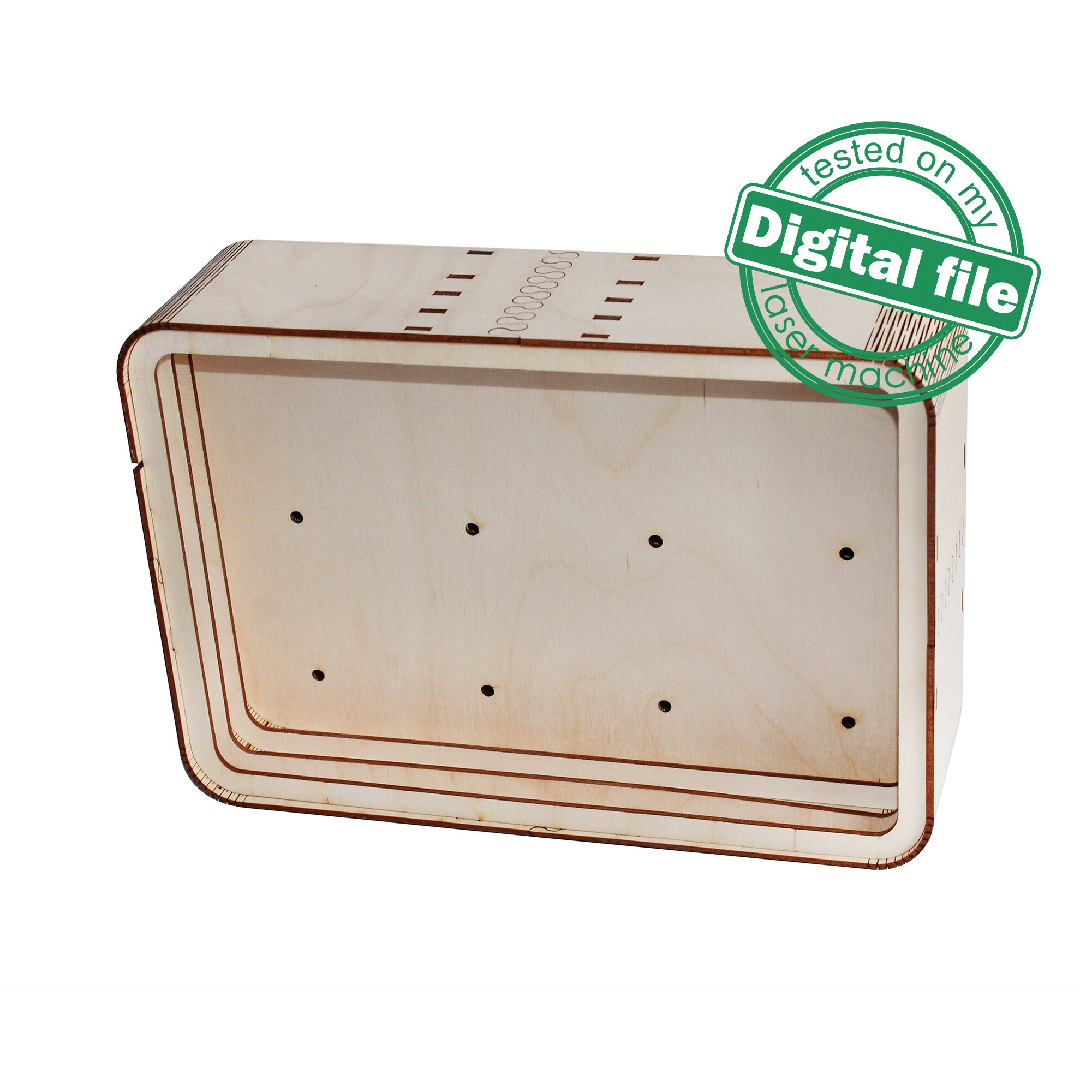 DXF SVG Files for Laser Light Box Template Interchangeable - Etsy