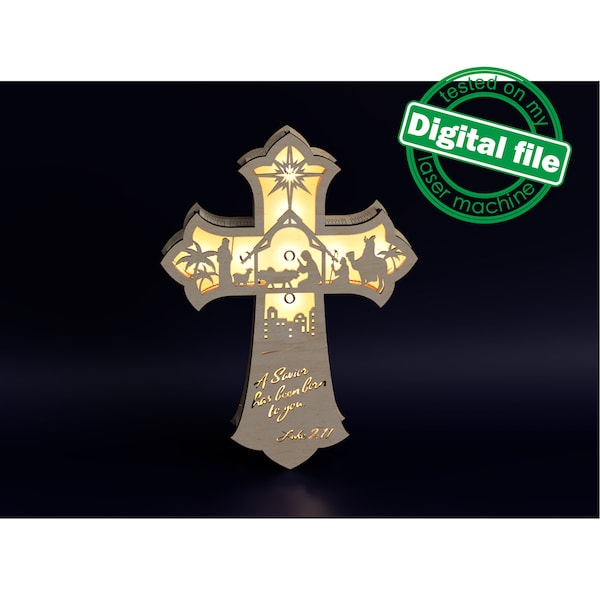 Lighted Cross - Etsy
