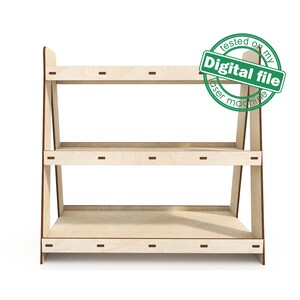 SVG, DXF, PDF Laser Cut Files Tiered Tray, Farmhouse Rectangular Open ...