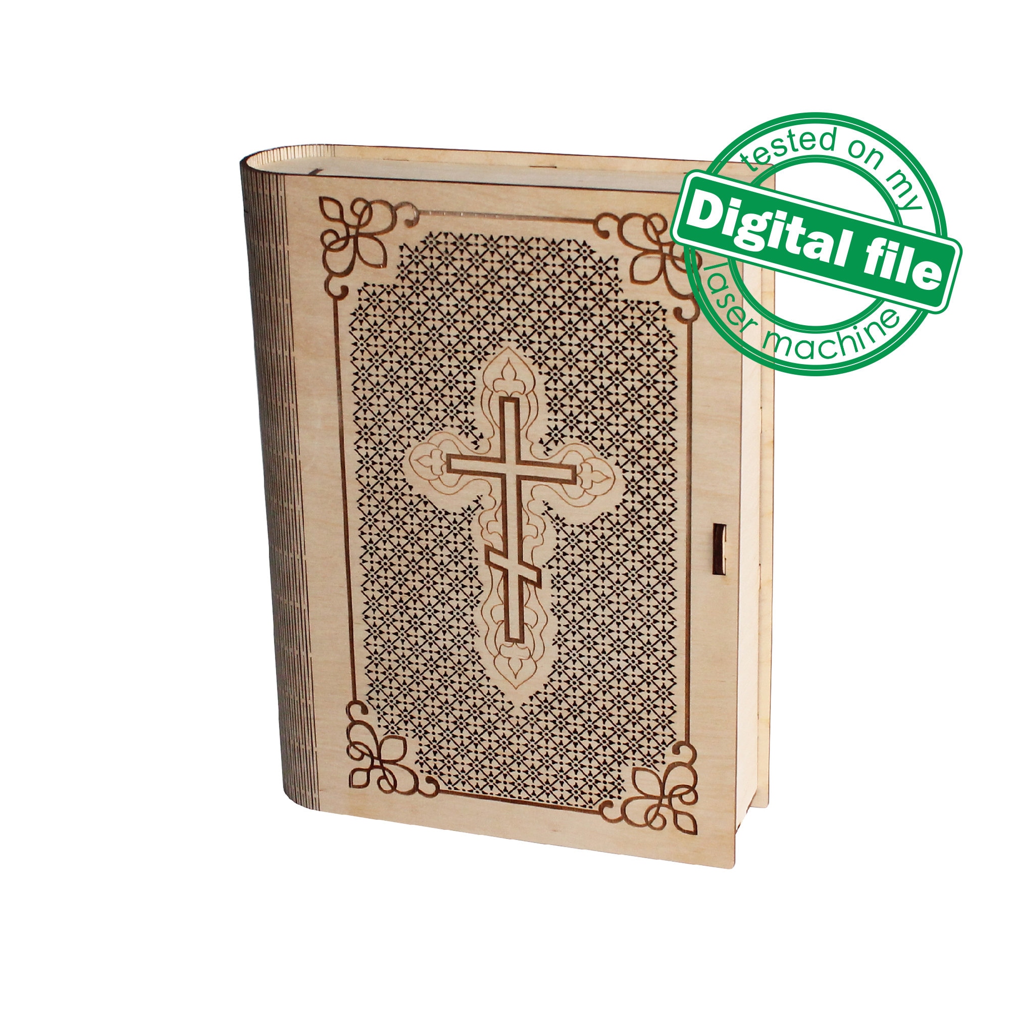 Laser Cut Holy Bible Gift Box: DXF SVG Files (digital Download) - Etsy UK