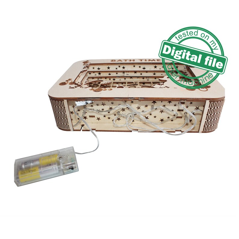 DXF SVG Files for Laser Light Box Kids Photo Frame Photo - Etsy