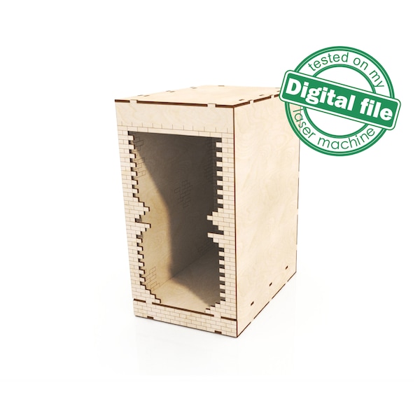 Book Nook Book Template - Etsy