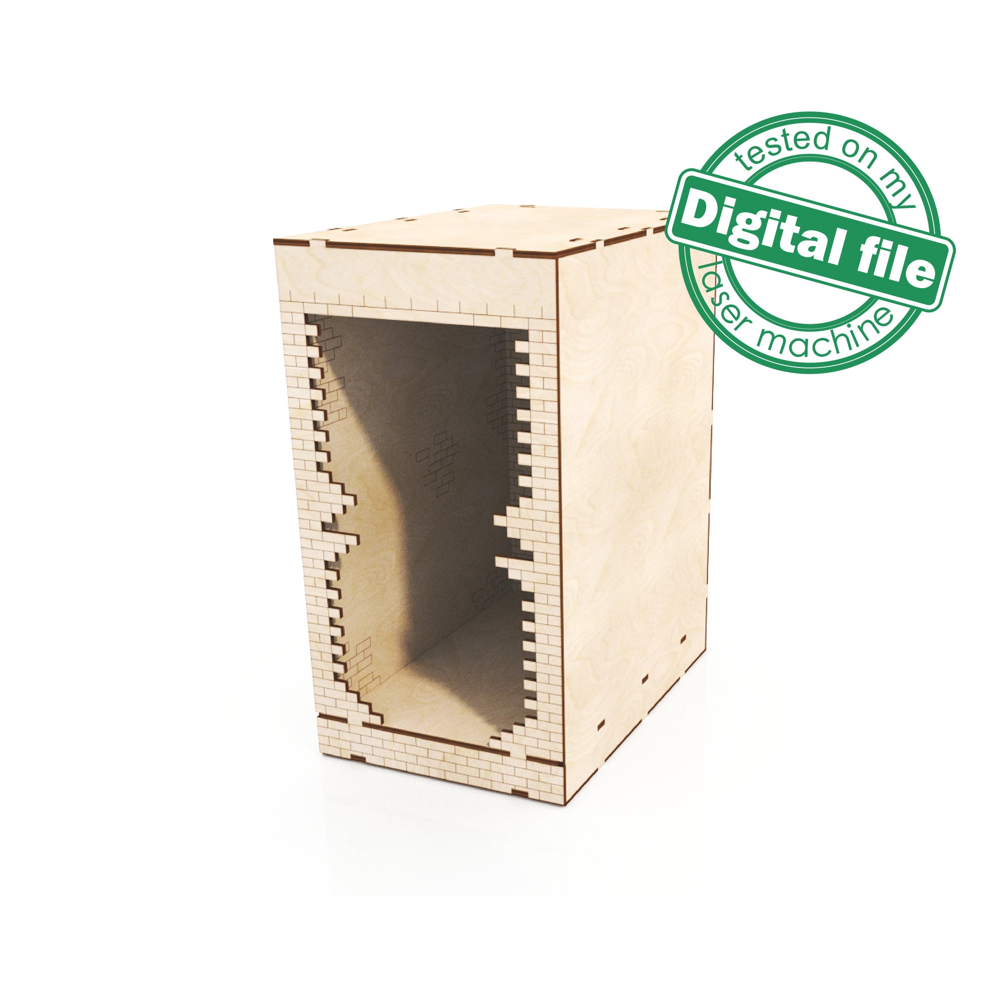 DXF SVG Files for Laser Book Nook Template DIY Book Nook - Etsy