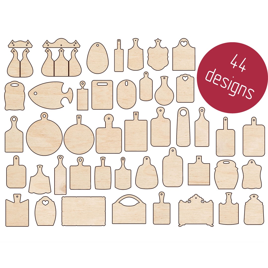 SVG, DXF, PDF Farmhouse Cutting Board, Boards for Serving Dishes ...