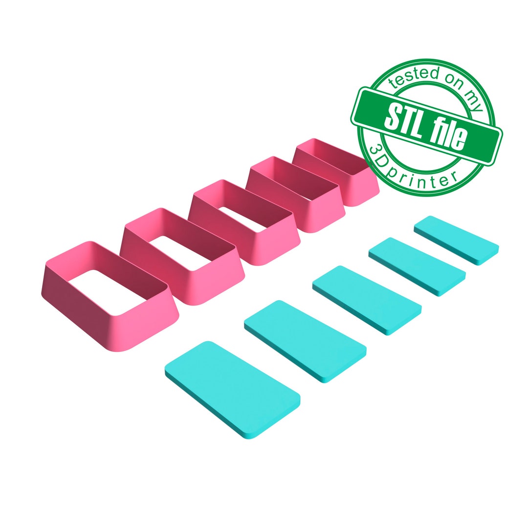 Basic Shapes Trapezoid With Soft Corners, 5 Sizes, Very Strong Edge ...