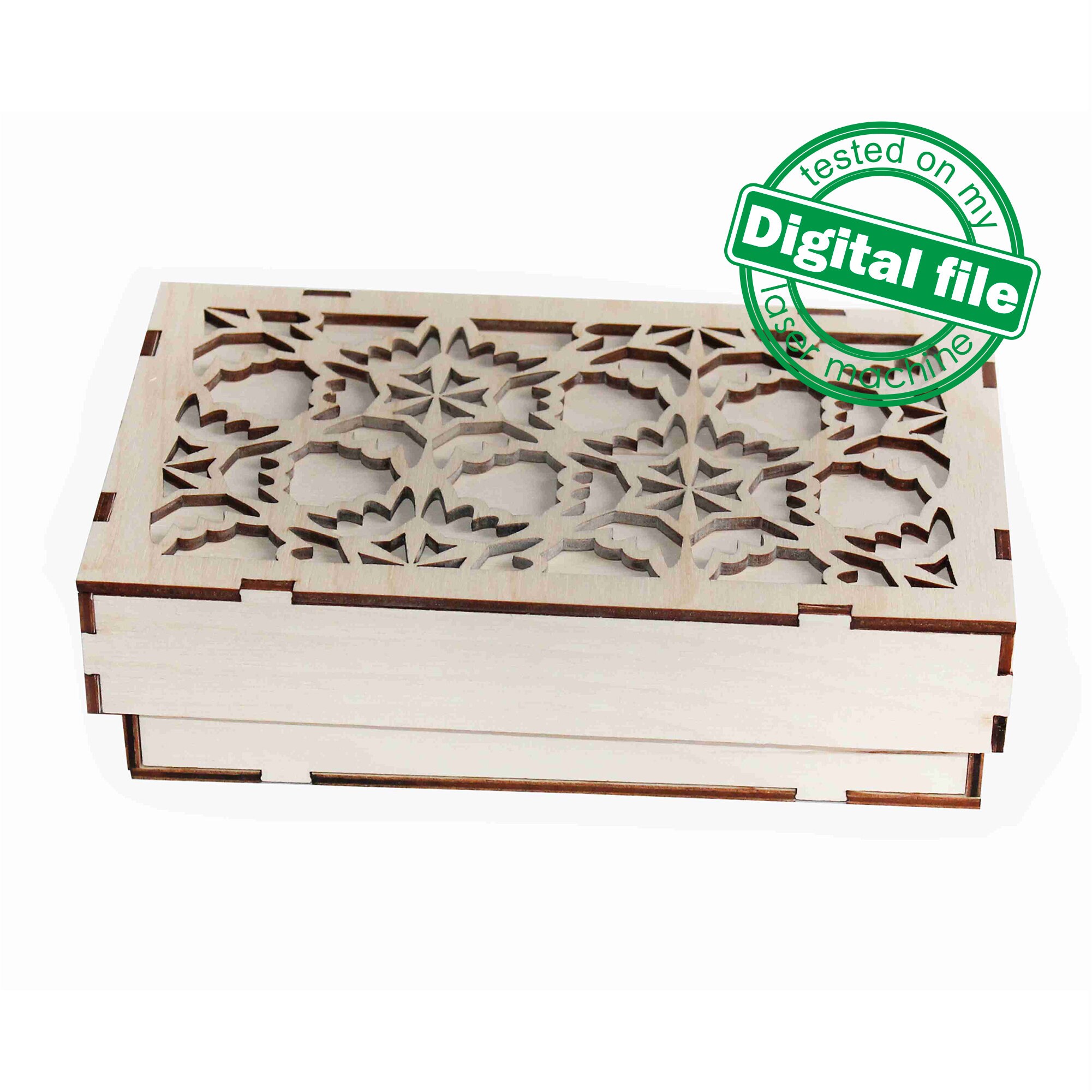 DXF SVG Files for Laser Big Set Christmas Ornaments in the - Etsy