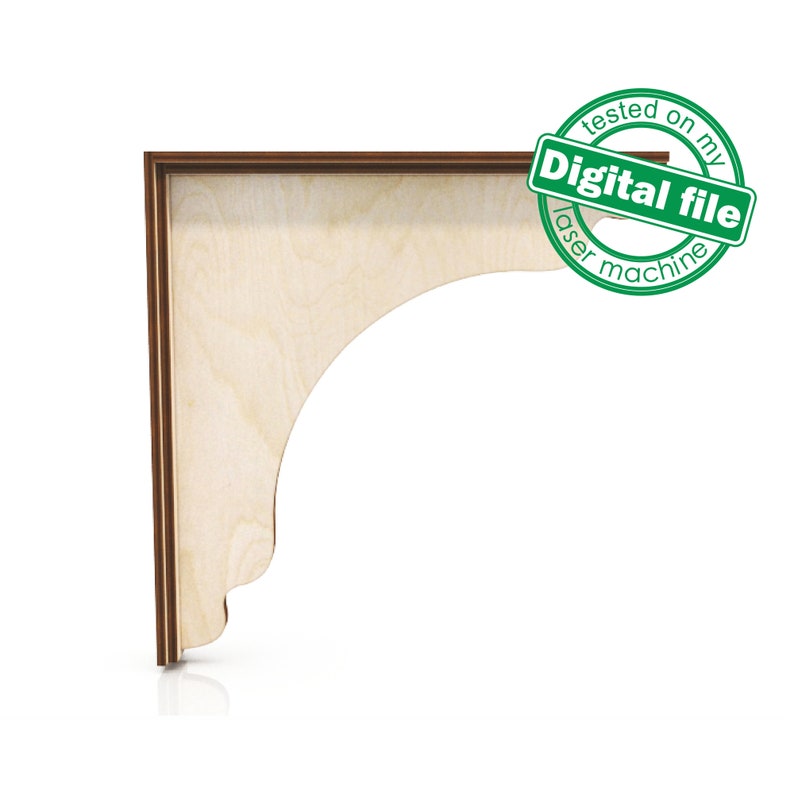 DXF SVG Files for Laser Decorative Rustic Corbel Home Decor - Etsy