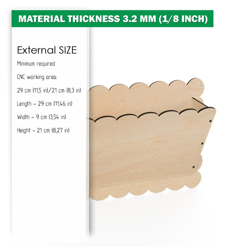 DXF, SVG Files for Laser Magazine Storage Rack Wall, Magazine Holder ...