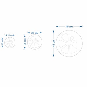 Lemon, Orange, 3 Sizes, Digital STL File for 3D Printing, Polymer Clay ...