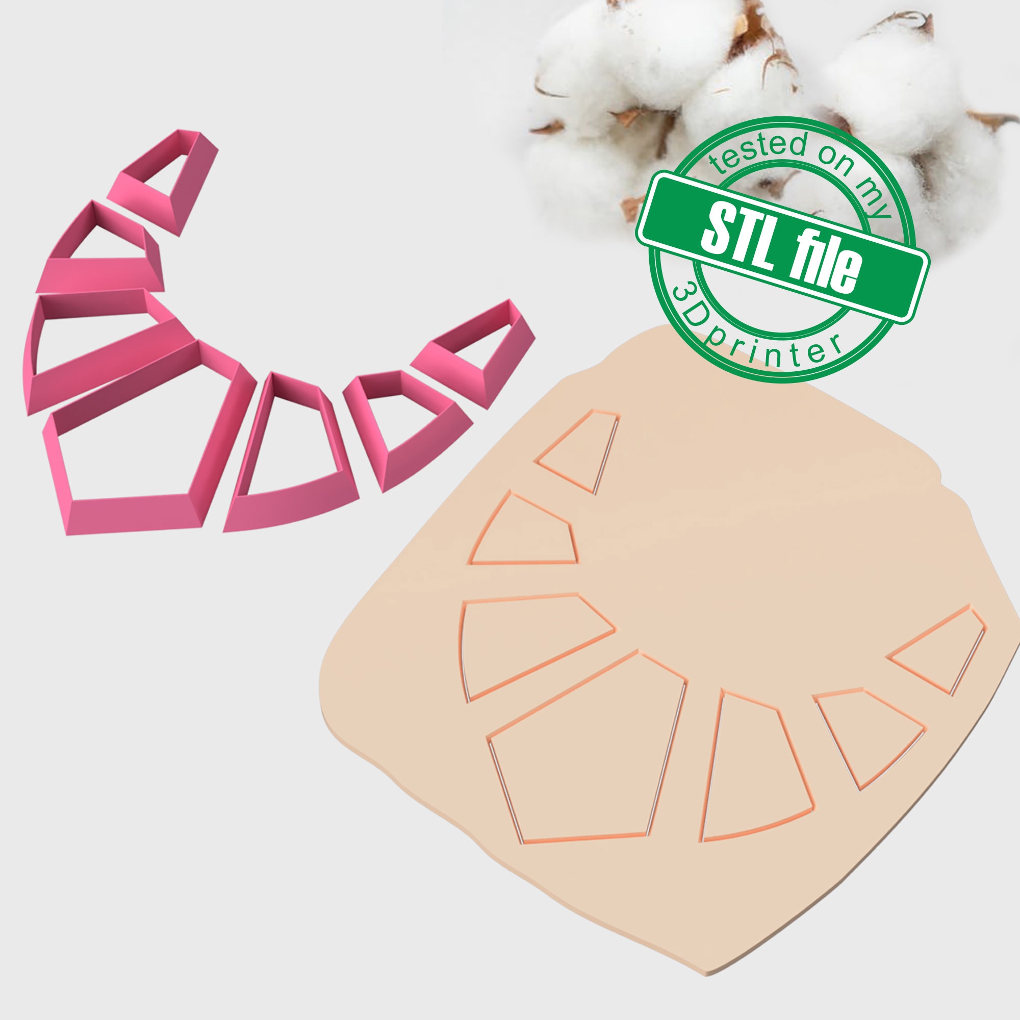 Full Neck Geometric Style 1 Digital STL File for 3D - Etsy