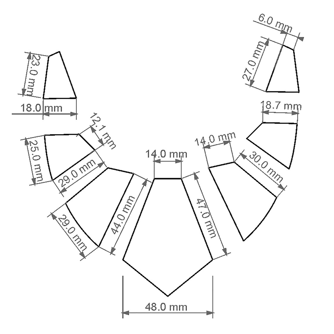 Full Neck Geometric Style 1 Digital STL File for 3D - Etsy