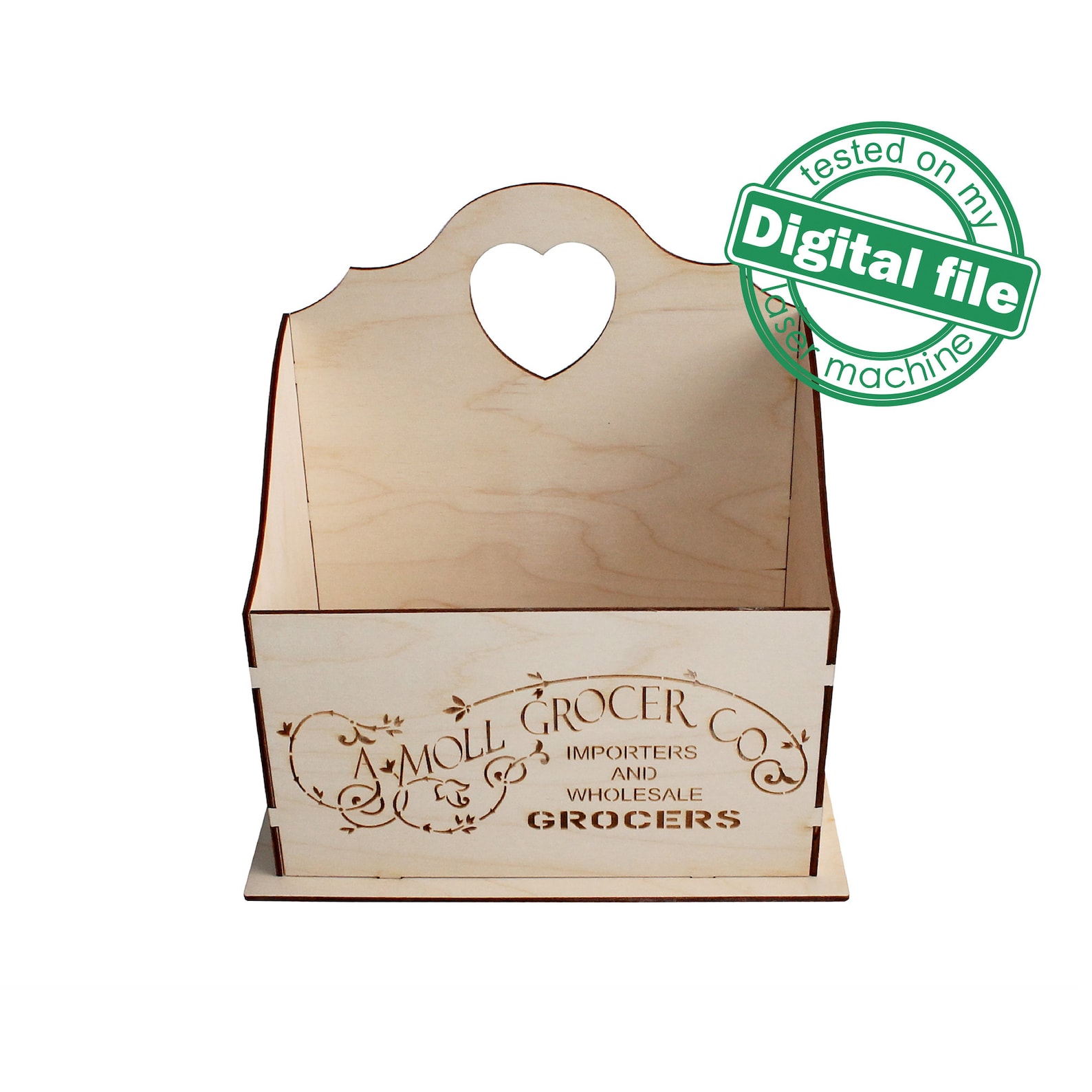 DXF SVG Files for Laser Wooden Desk Organiser Magazine - Etsy