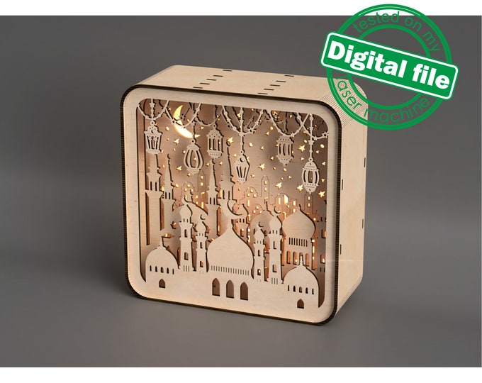 MINI Masjid Light-up Lanterns Light INCLUDED | 3D Printed Masjid An ...