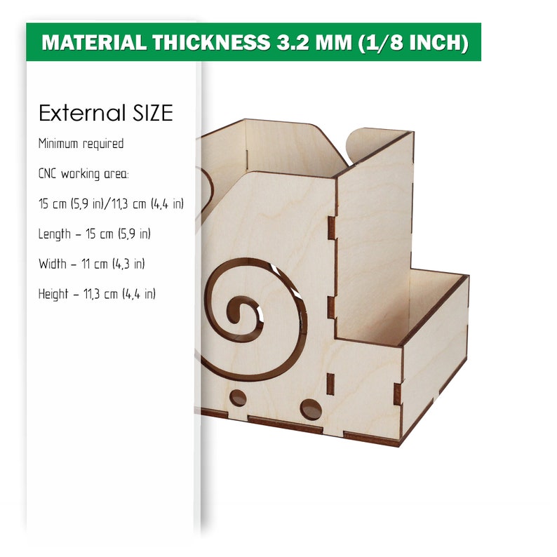 DXF SVG Files for Laser Yarn Box Crochet Storage Box - Etsy