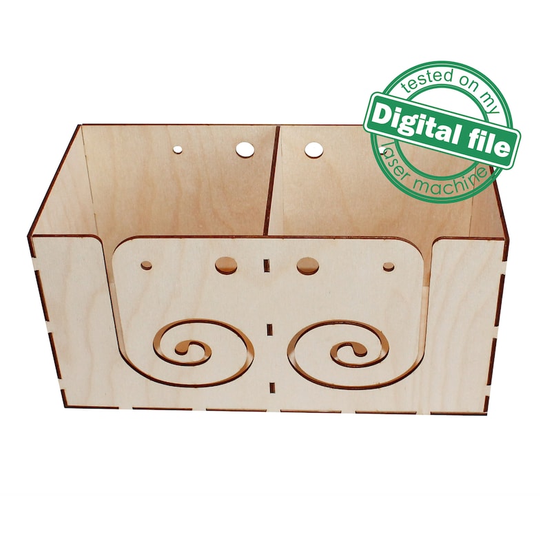 DXF SVG Files for Laser Yarn Box Crochet Storage Box - Etsy