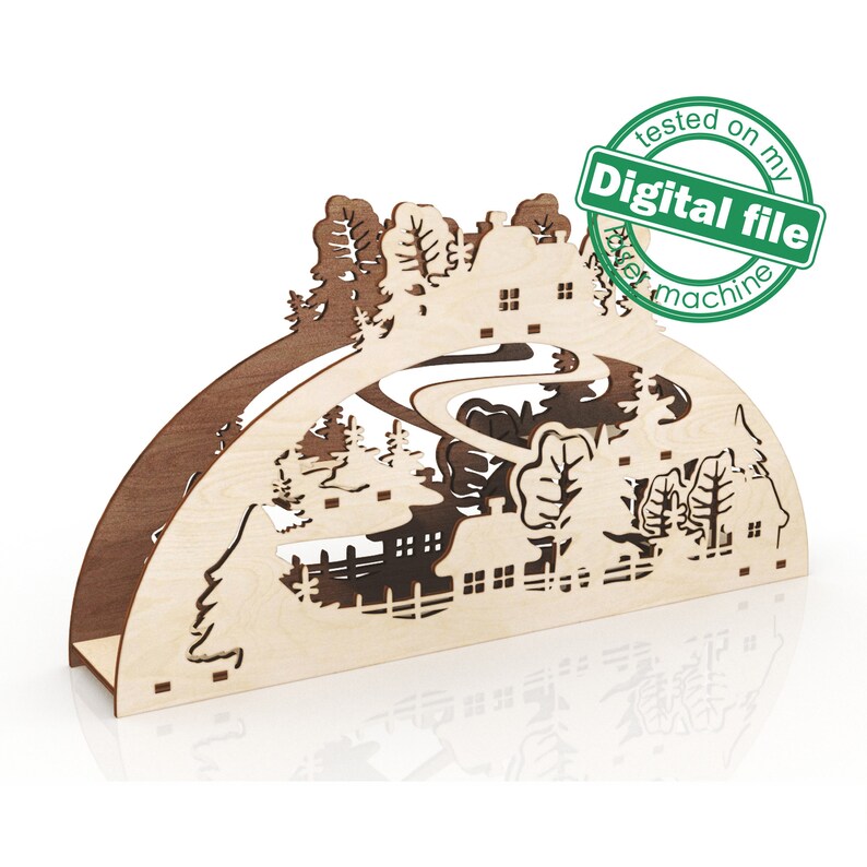 DXF SVG Files for Laser Tea Candle Holders Centerpiece - Etsy