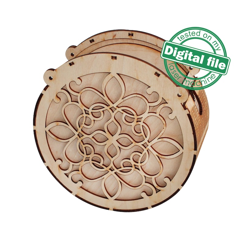 DXF SVG Files for Laser Wooden Clutch Bag Openwork Carving - Etsy