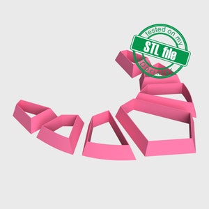 Full Neck Geometric Style # 1, Digital STL File for 3D Printing ...