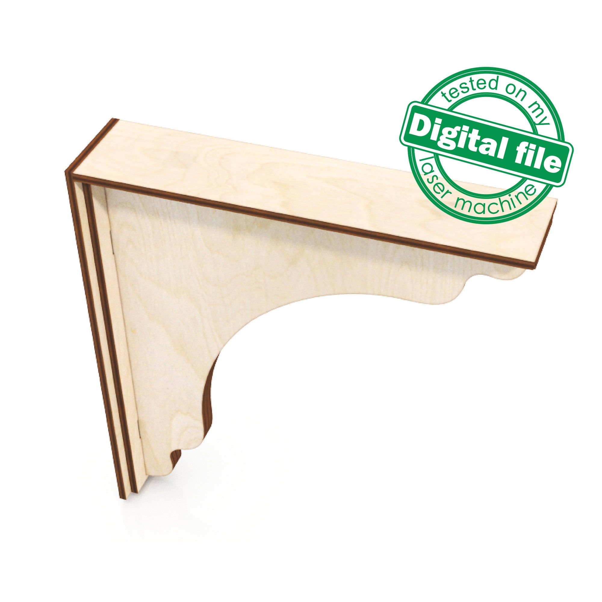 DXF SVG Files for Laser Decorative Rustic Corbel Home Decor - Etsy