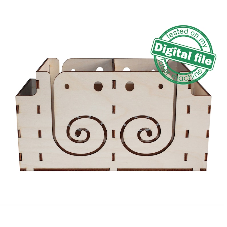 DXF SVG Files for Laser Yarn Box Crochet Storage Box - Etsy