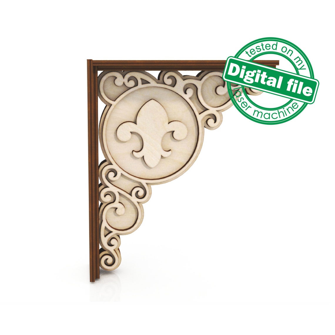 DXF SVG Files for Laser Decorative Rustic Corbel Home Decor - Etsy