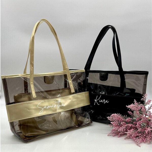 Transparent Tote Bag - Etsy