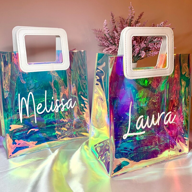 Holographic Bag - Etsy