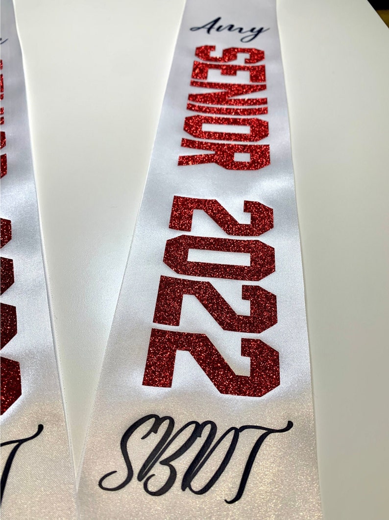 Custom Sash College Sash Bridal Party Sash Dance Team Sash - Etsy