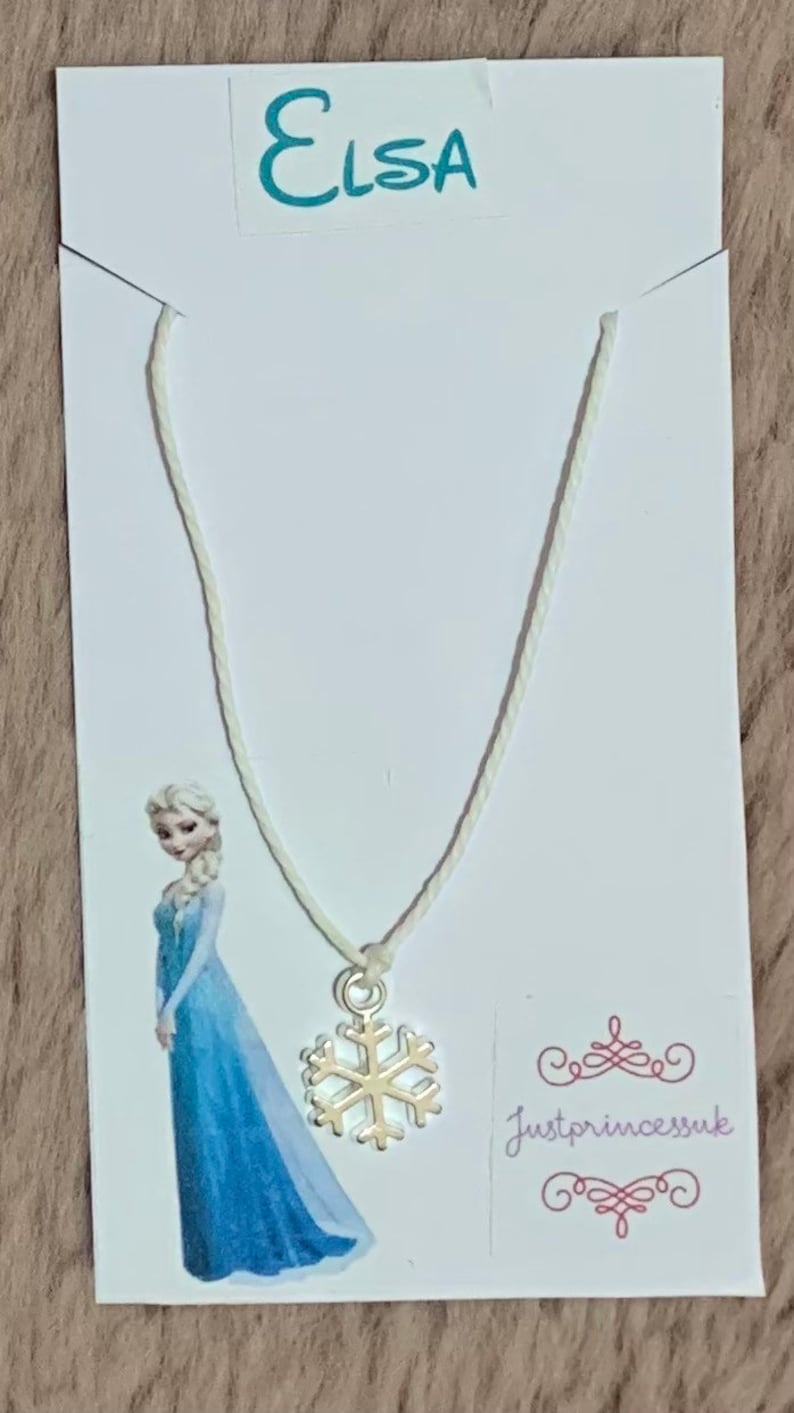 Disney Necklaces Disney Princess - Etsy