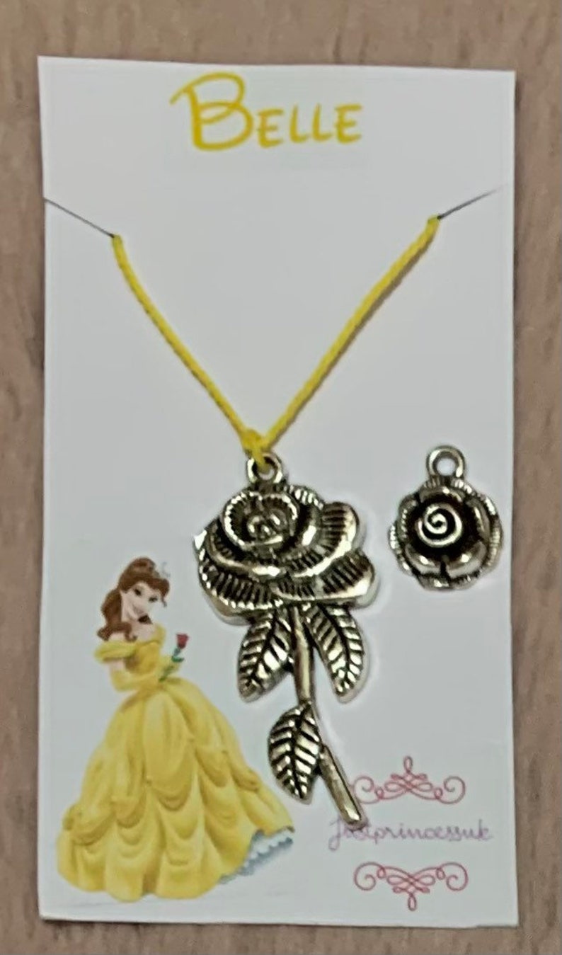 Disney Necklaces Disney Princess - Etsy
