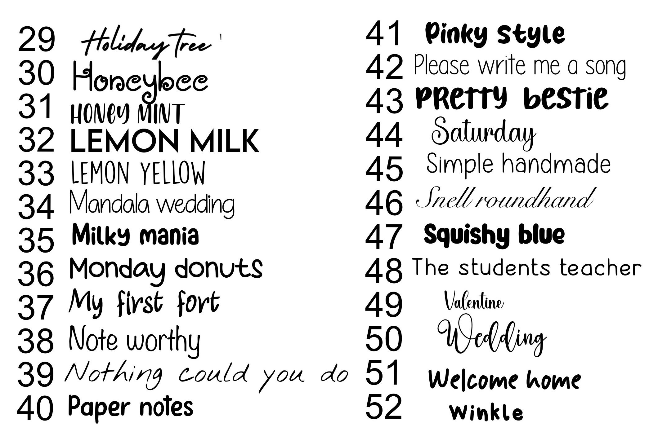 Fully Personalized Customizable Name Acrylic Ornament 40 Colors, 50 ...