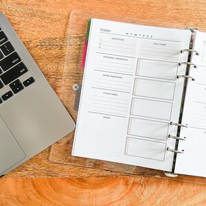 Printable Daily Time Block Planner Daily Planner Work - Etsy