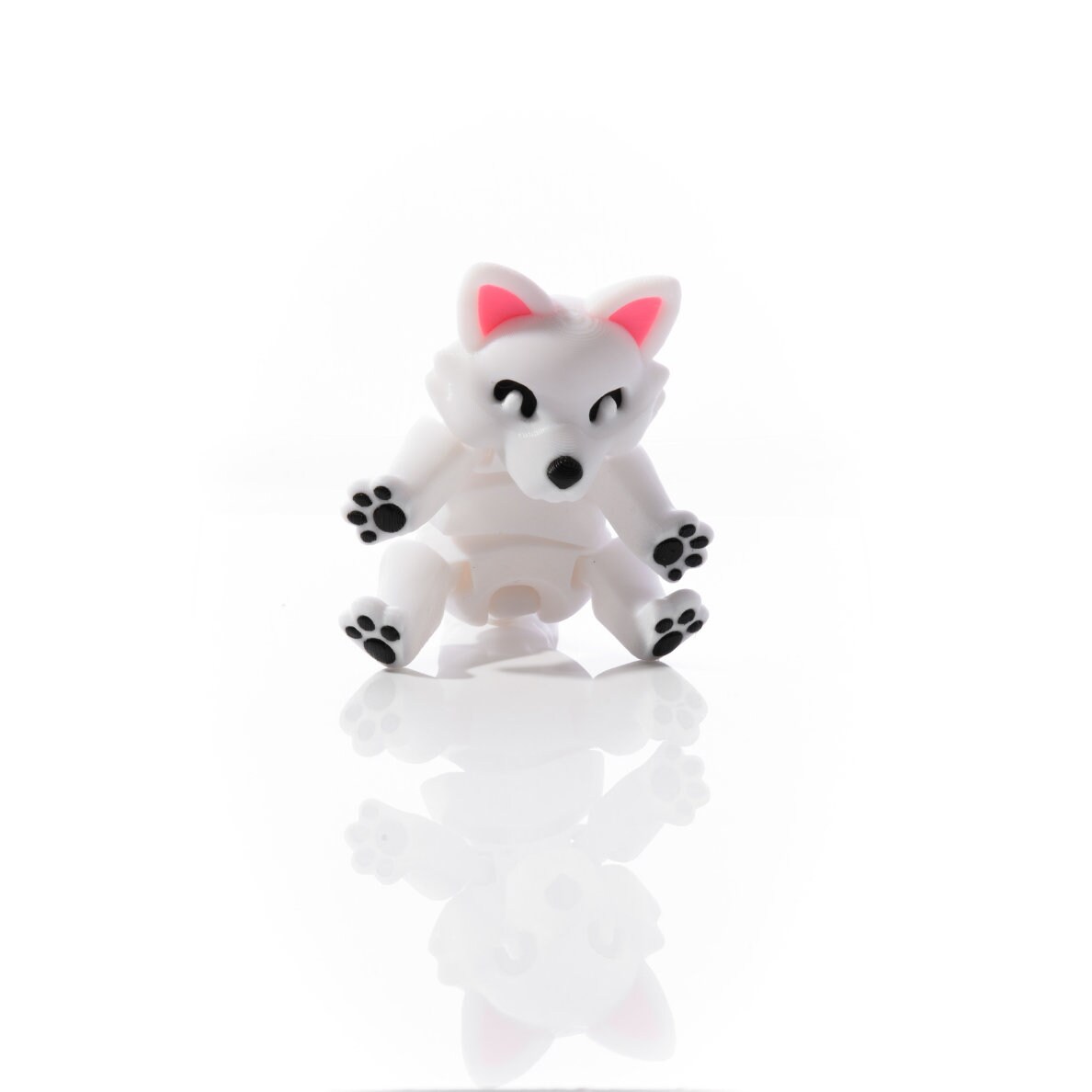 Unique 3d Printed Articulated Fox - Etsy