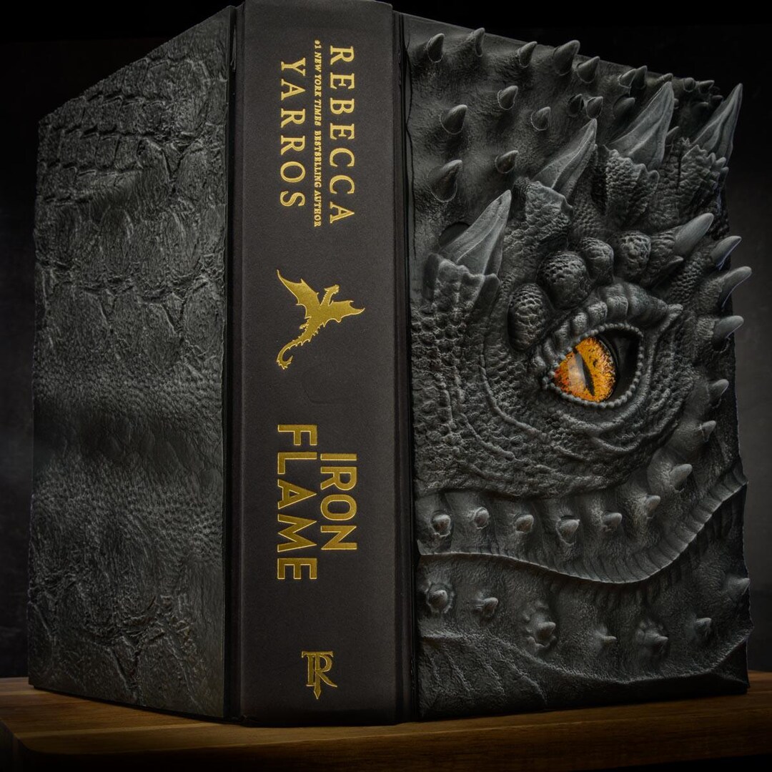 Iron Flame Special Edition Custom Hardcover Novel - Limited Edition ...