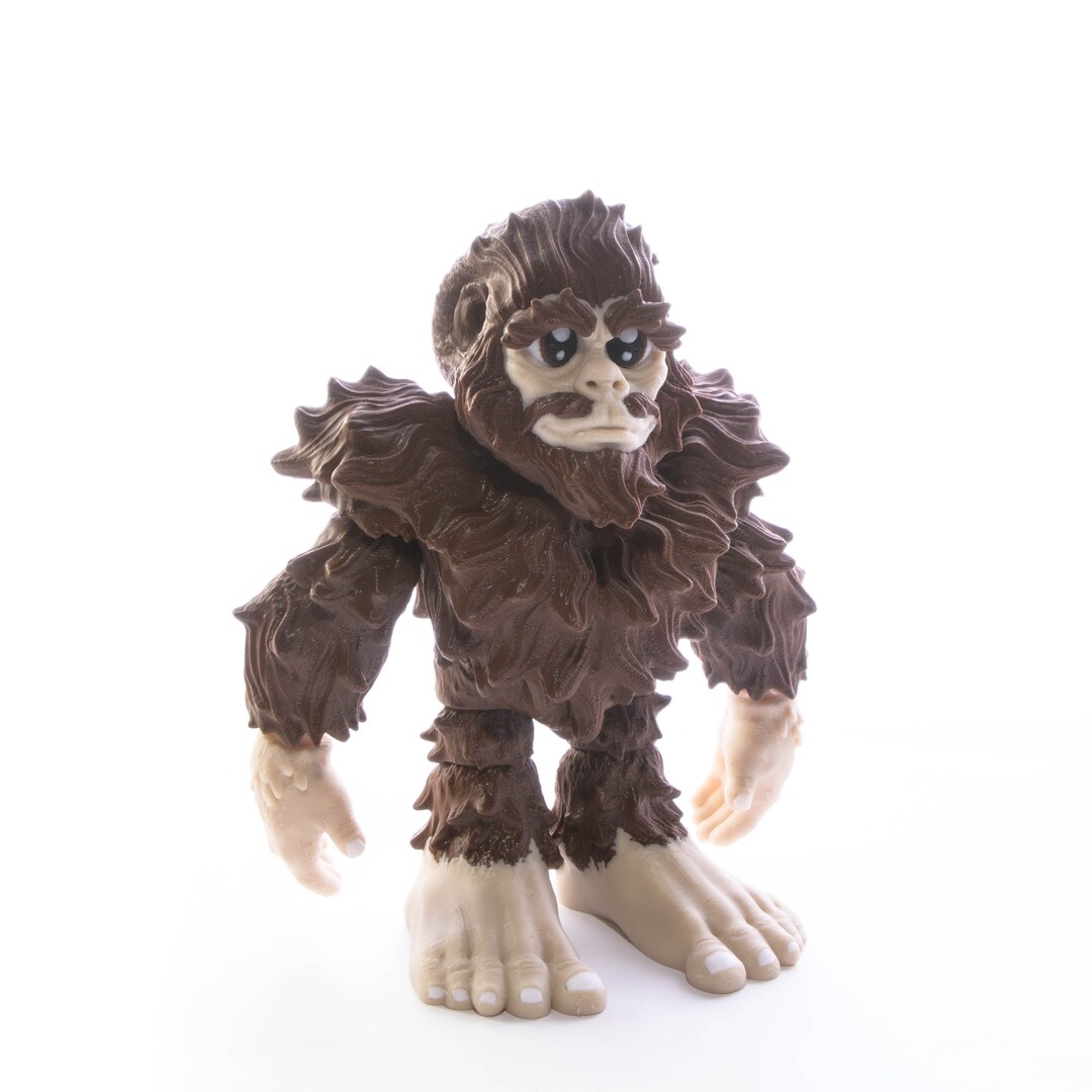 3D Printed Sasquatch Figurine in Durable PLA Bigfoot - Etsy