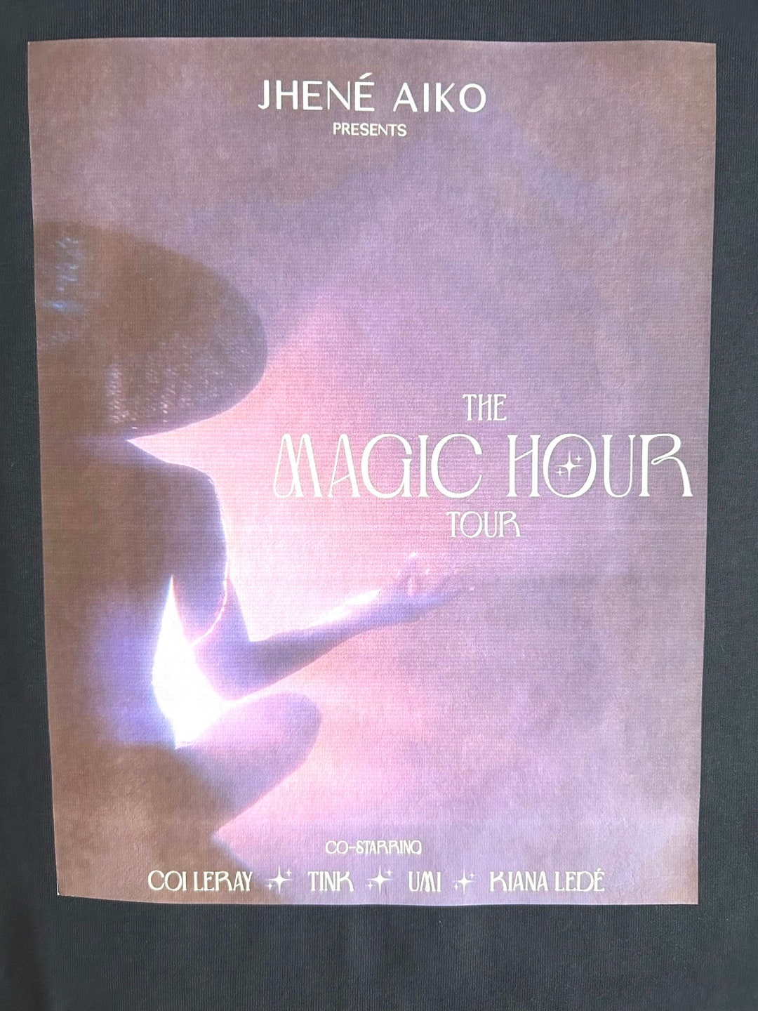 Jhené Aiko “the Magic Hour Tour” Premium Tshirt in Mens Sizes S-3xl in ...