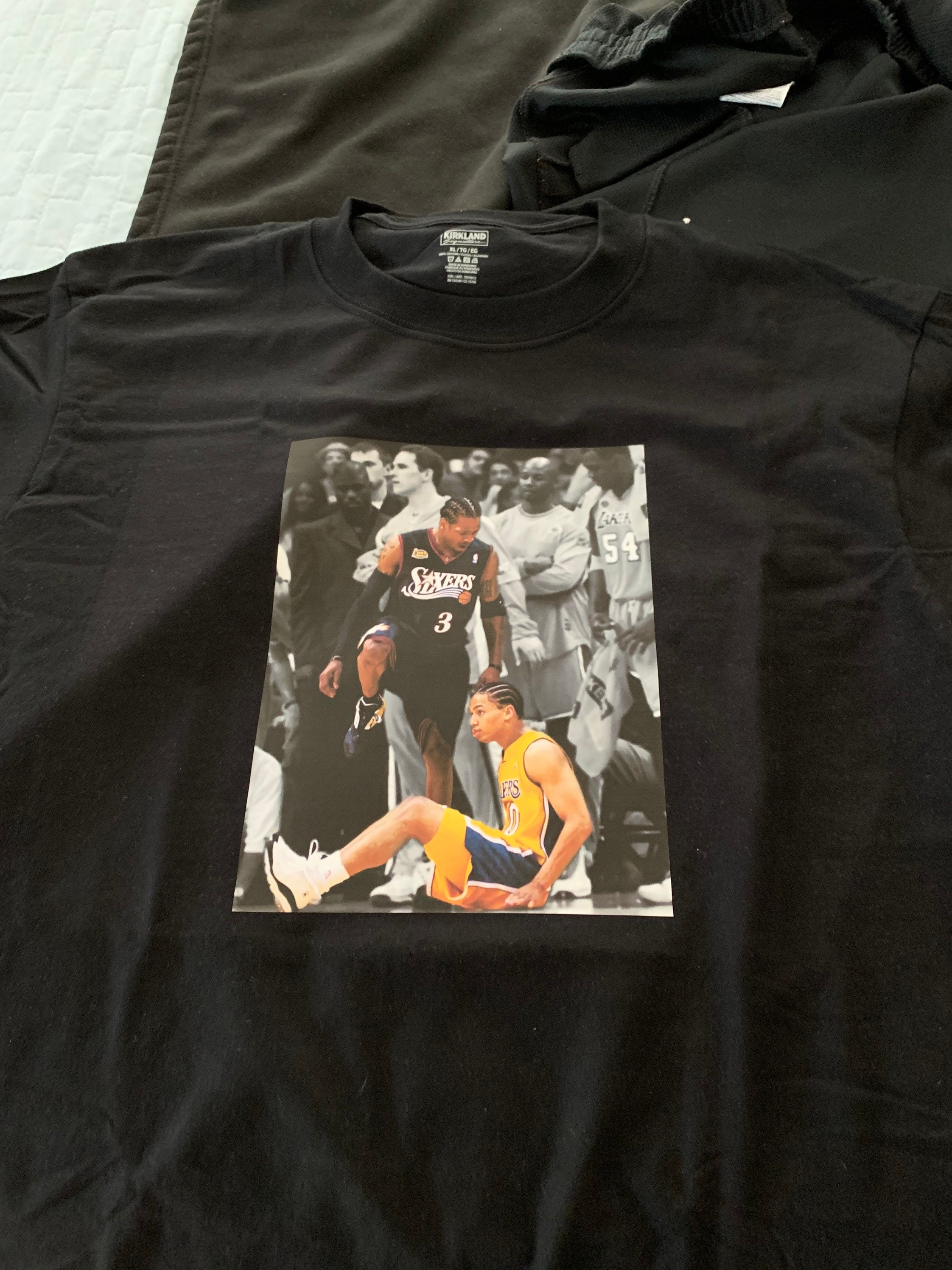 Allen Iverson “step Over” Premium T Shirt in Mens Sizes S-3XL in White ...