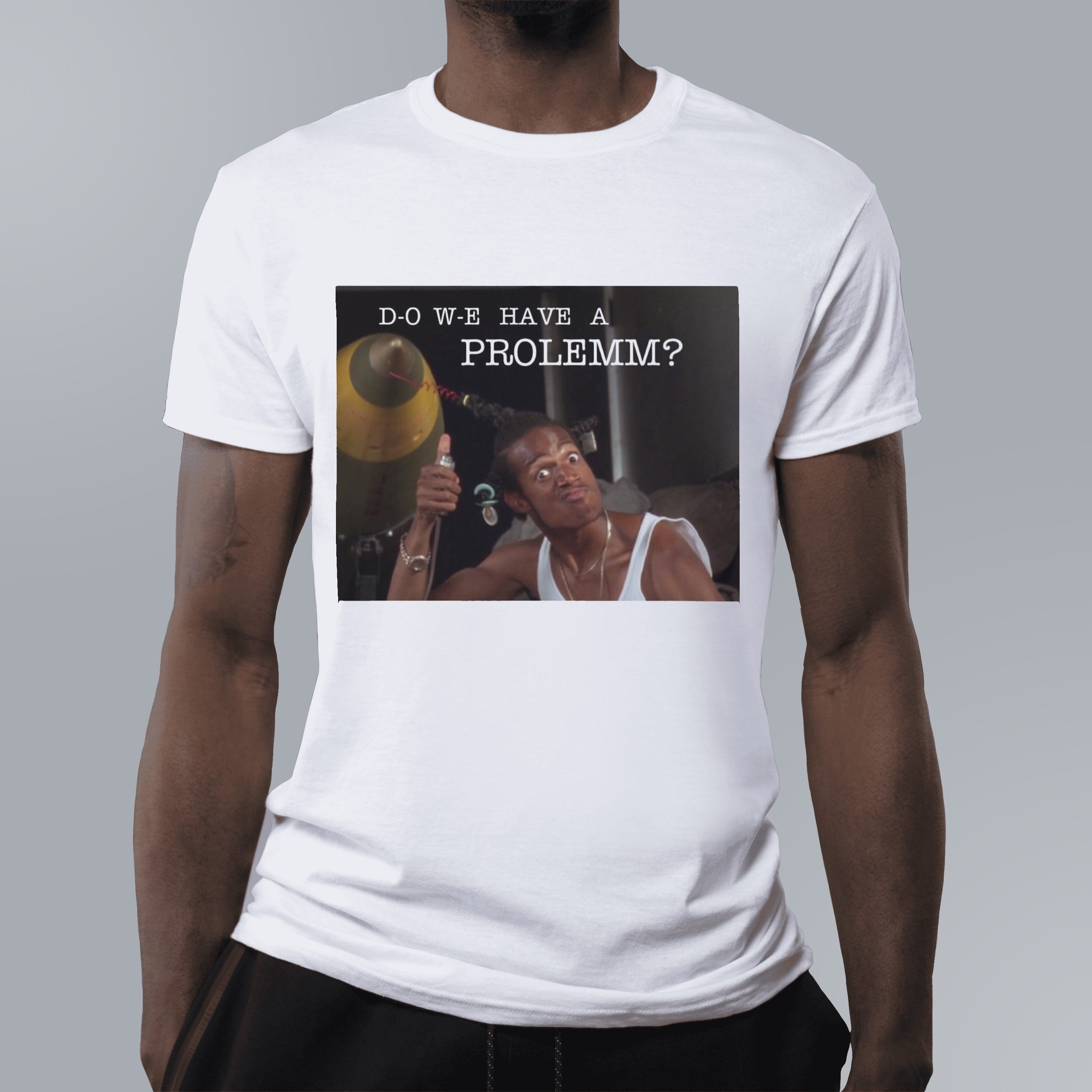 Loc Dog Premium T Shirt in Mens Sizes S-3XL in Black or White Printed ...