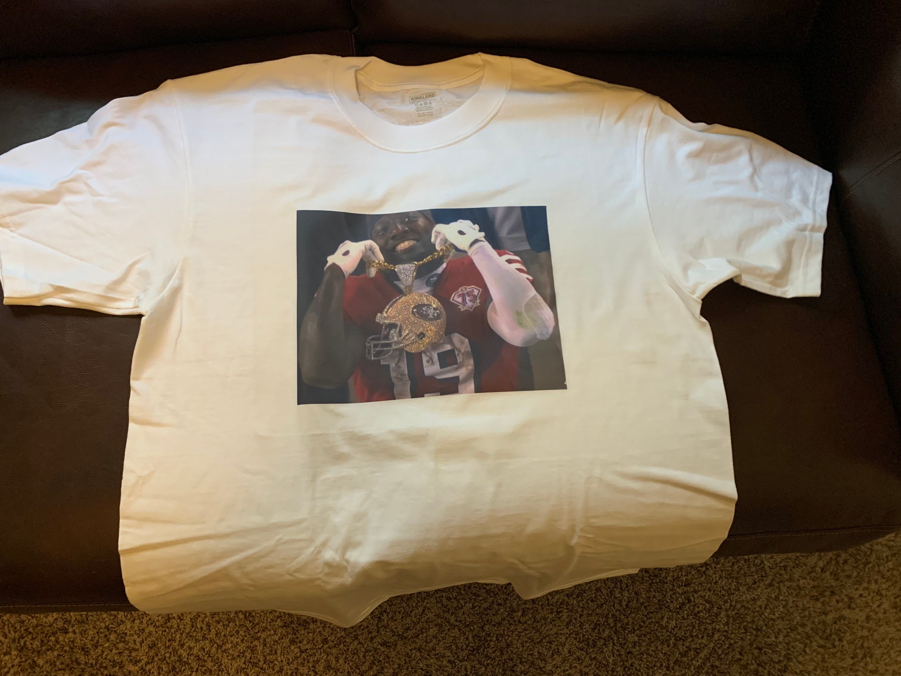 DEEBO Samuel Gold 49er Chain Premium T Shirt in Mens Size S-3XL in ...