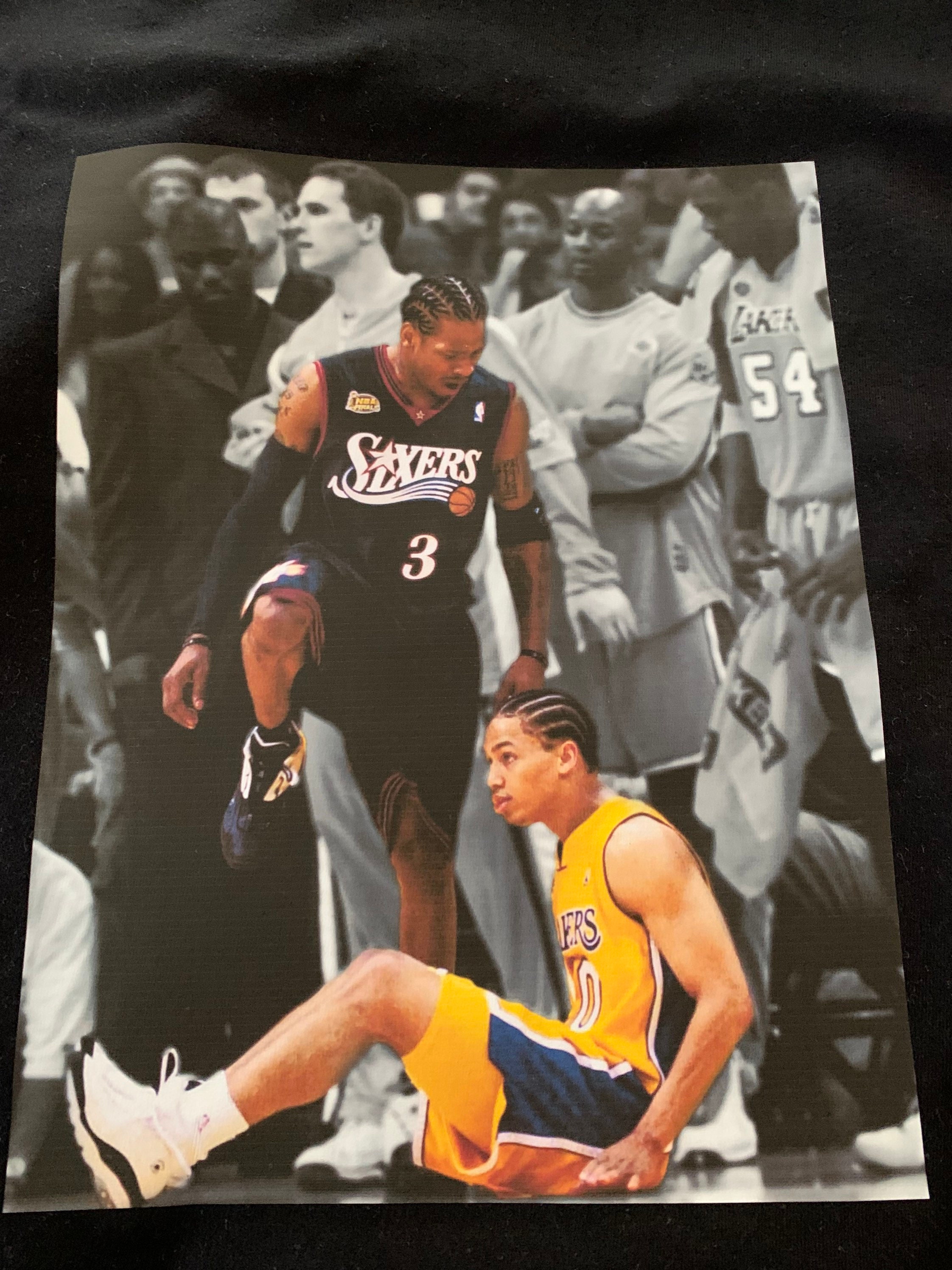 Allen Iverson Steps Over