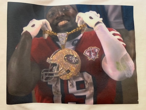 DEEBO Samuel Gold 49er Chain Premium T Shirt in Mens Size - Etsy