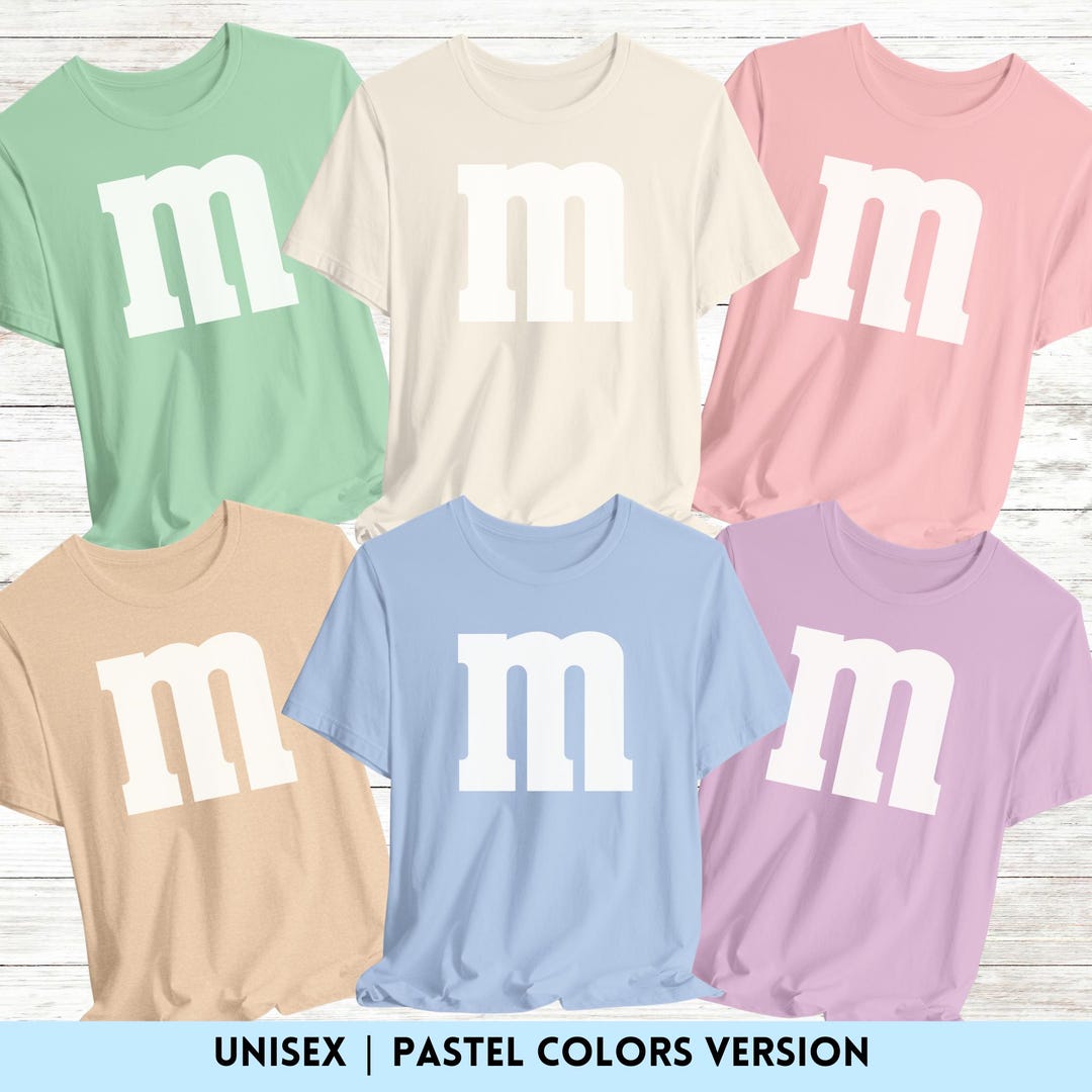 Group MM Halloween Costume, M M Candies T Shirt, Matching Chocolate ...