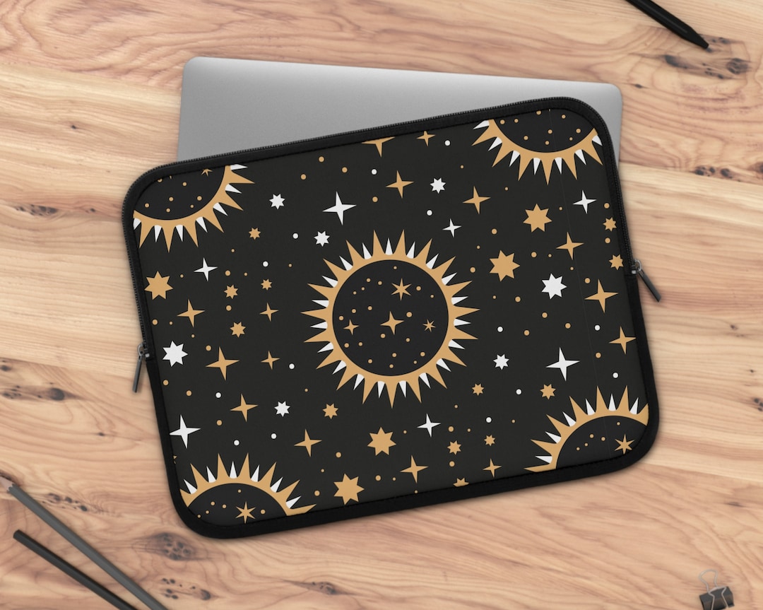 Celestial Core Aesthetic Laptop Bag, Zodiac Galaxy MacBook Air Pro ...