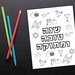 Printable Jewish High Holidays Coloring Pages in Hebrew & English (elul ...