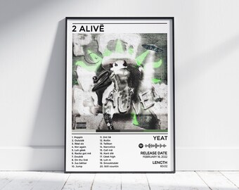 2 Alive Poster - Etsy